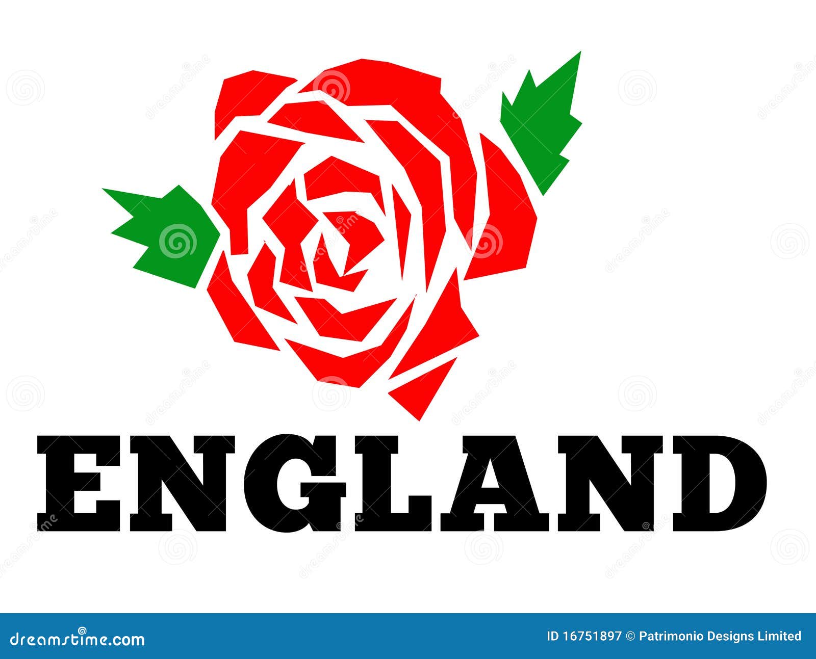 L'anglais Angleterre Rose Photographie stock libre de droits - Image ...