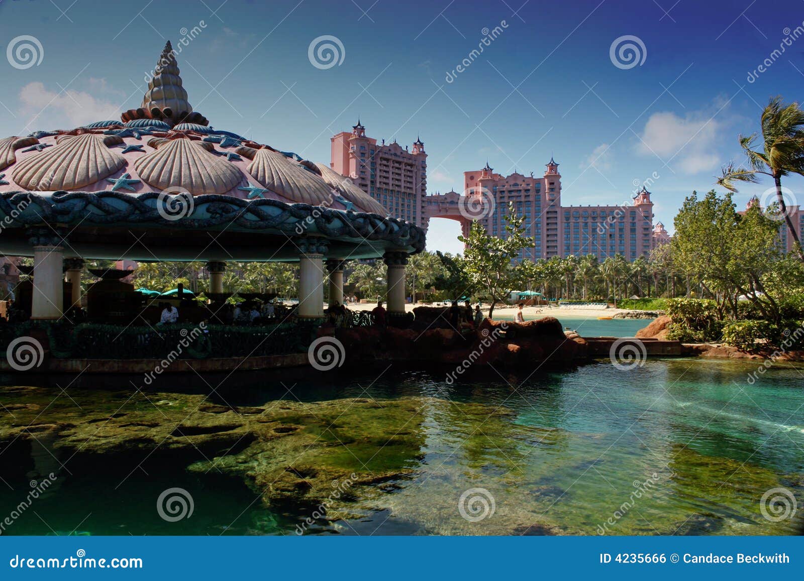 L'Atlantide photo stock. Image du vacances, plage, île - 4235666