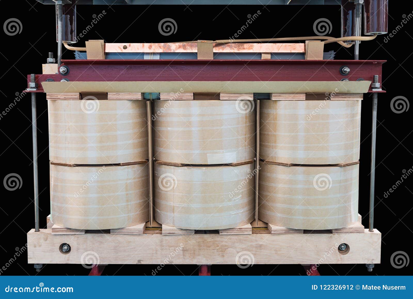 L'attivo Interno Parte Il Centro E Le Bobine Del Trasformatore ...