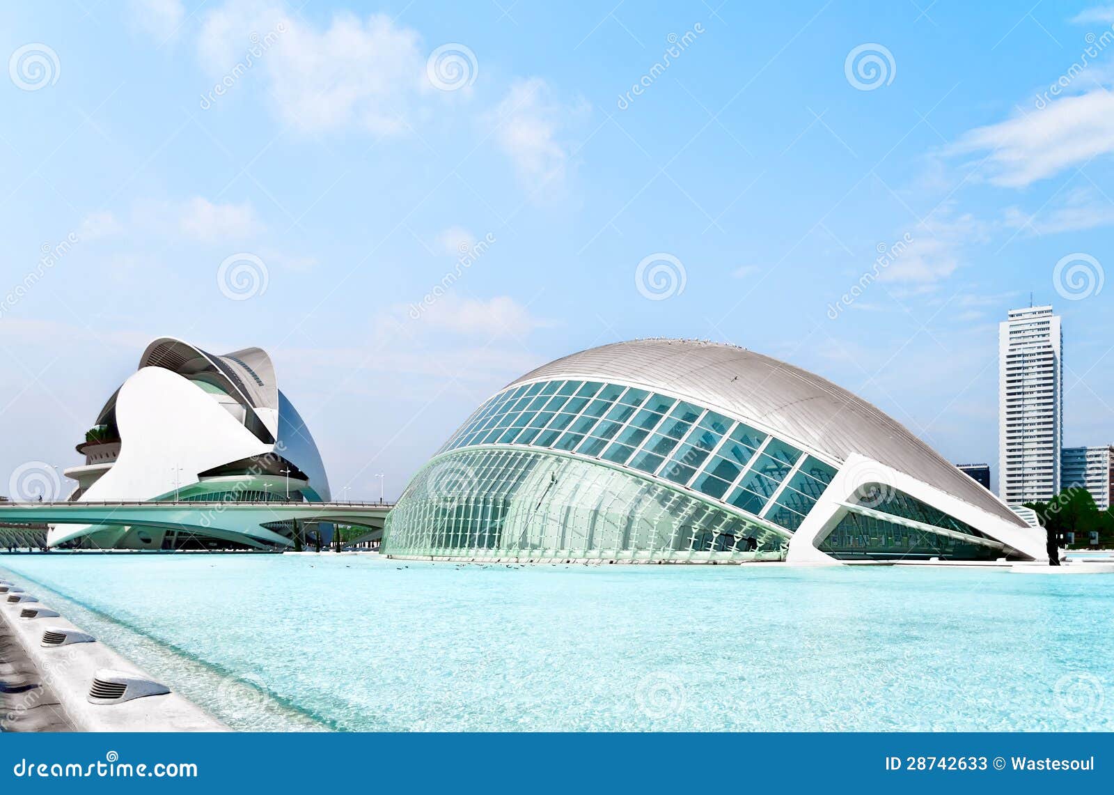 L Hemisferic in the City of Arts and Sciences Editorial Stock Photo ...