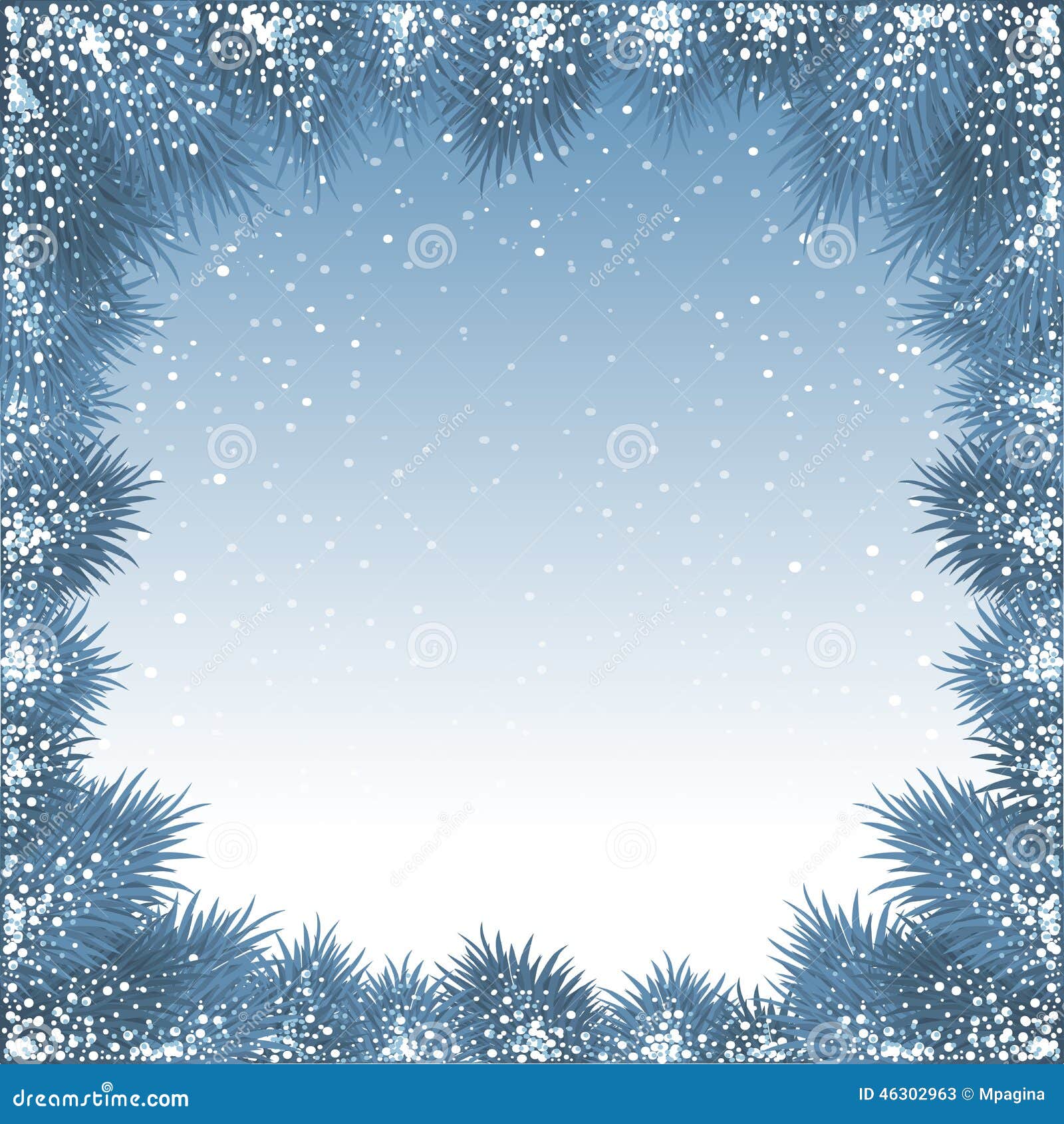L'hiver background illustration de vecteur. Illustration du carte ...