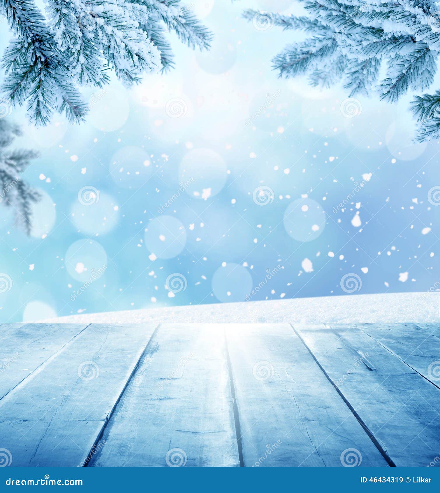 L'hiver background illustration stock. Illustration du saison - 46434319