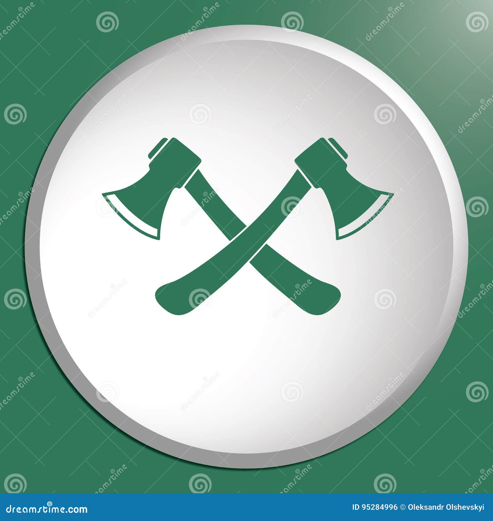 L'icône De Hache Symbole De Hache Illustration de Vecteur ...