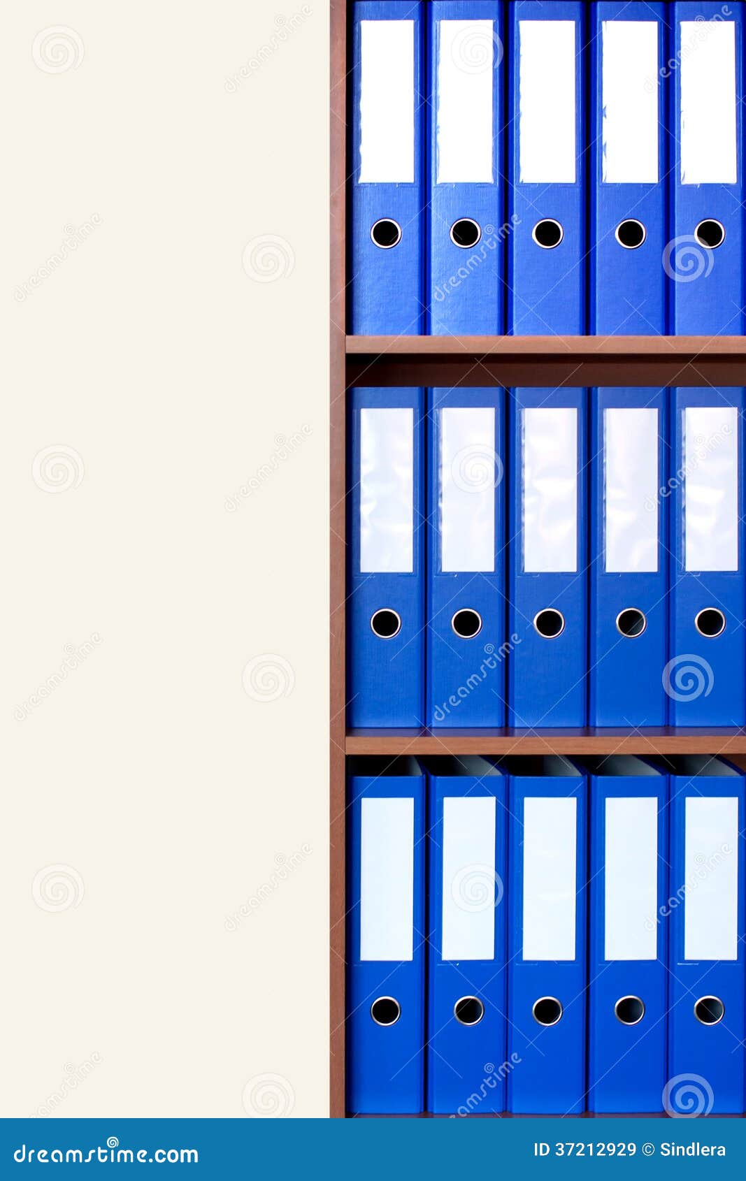 L'image des dossiers. image stock. Image of document - 37212929