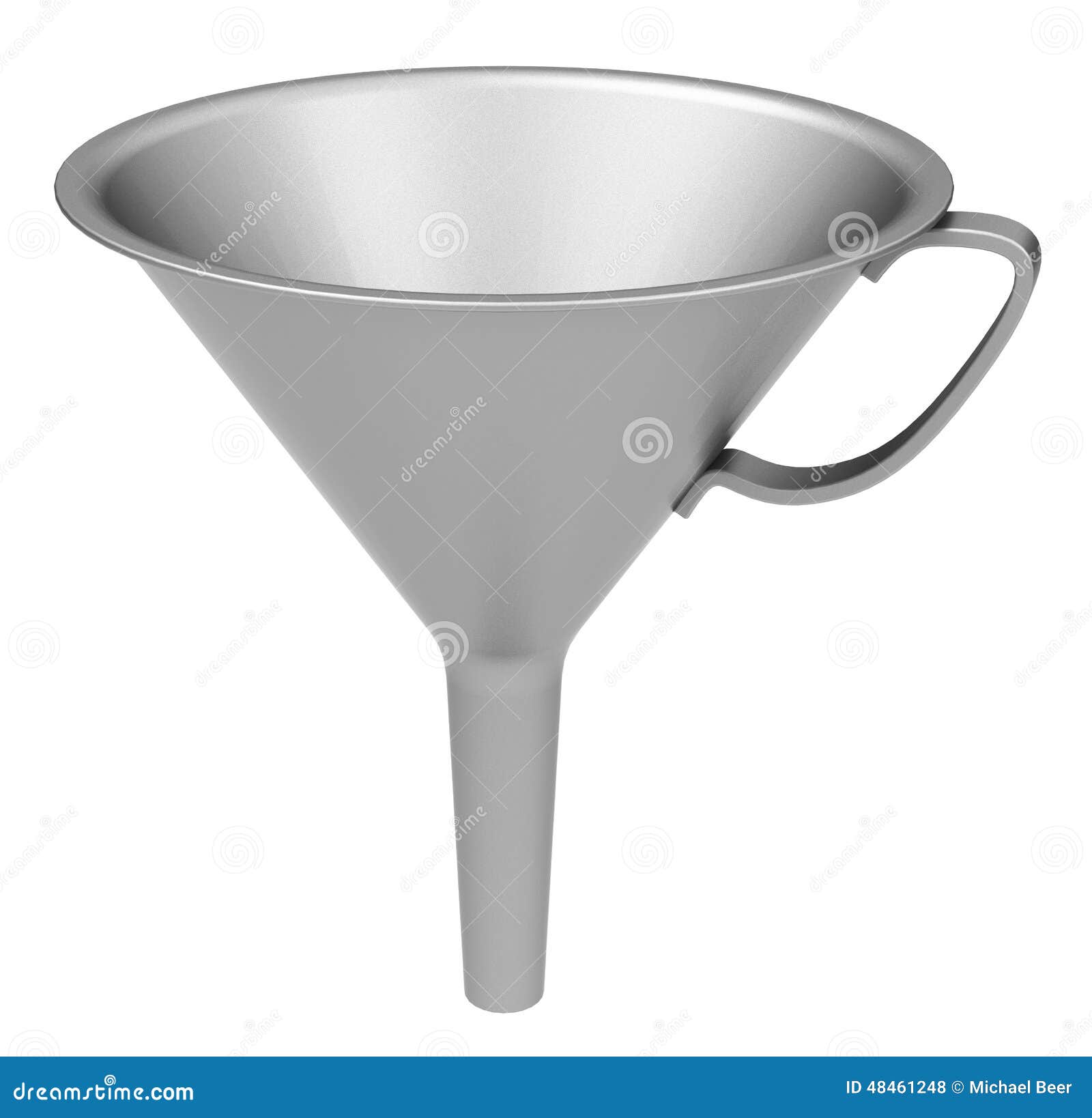 L'imbuto illustrazione di stock. Illustrazione di imbuto - 48461248