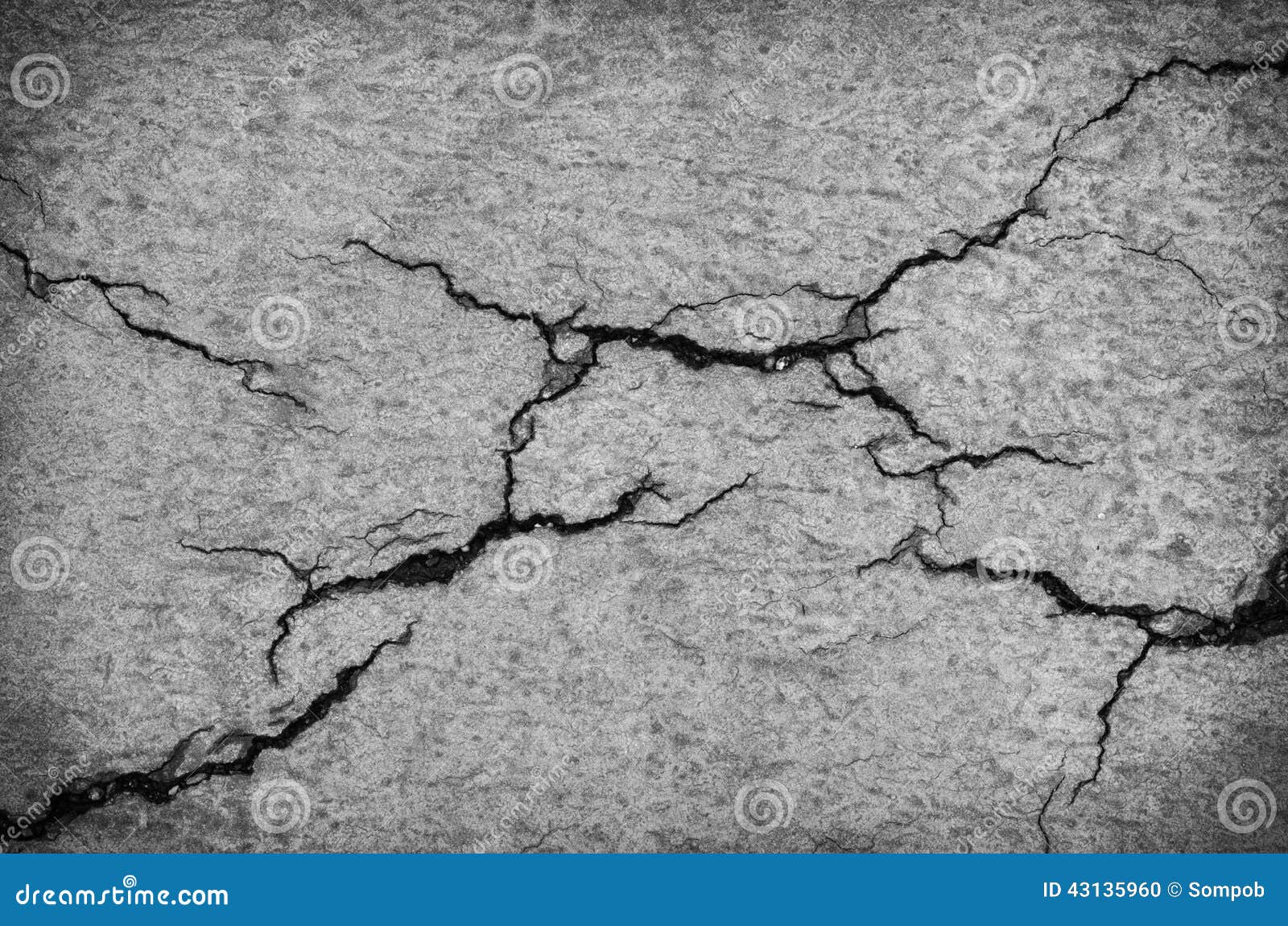 L'immagine Della Struttura Rotta Della Strada Fotografia Stock ...