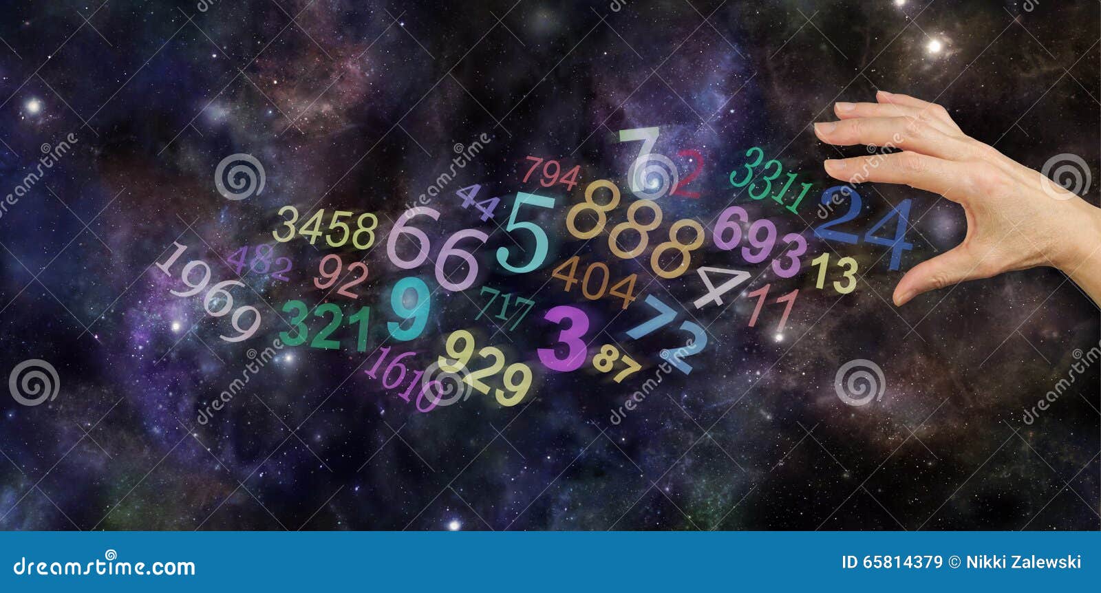 L'importance Universelle Des Nombres Image stock - Image du formule ...