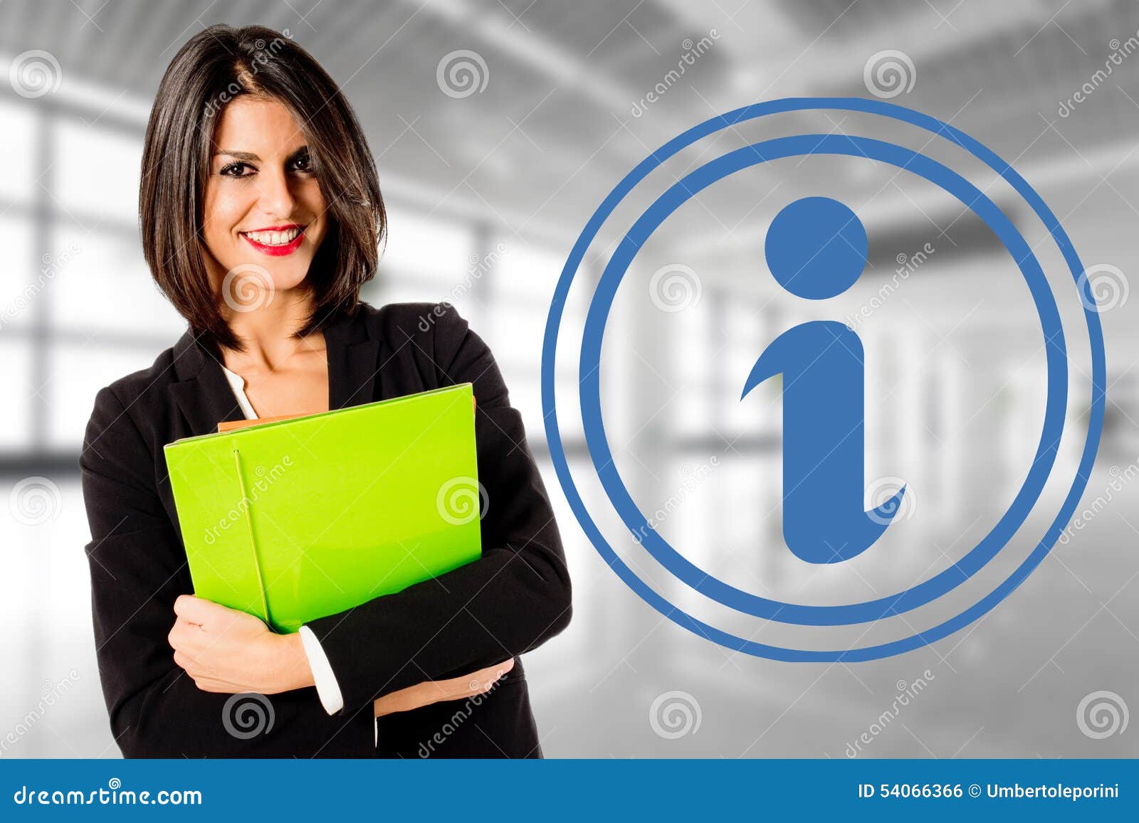 L'information Du Consommateur Photo stock - Image du travail, femme ...