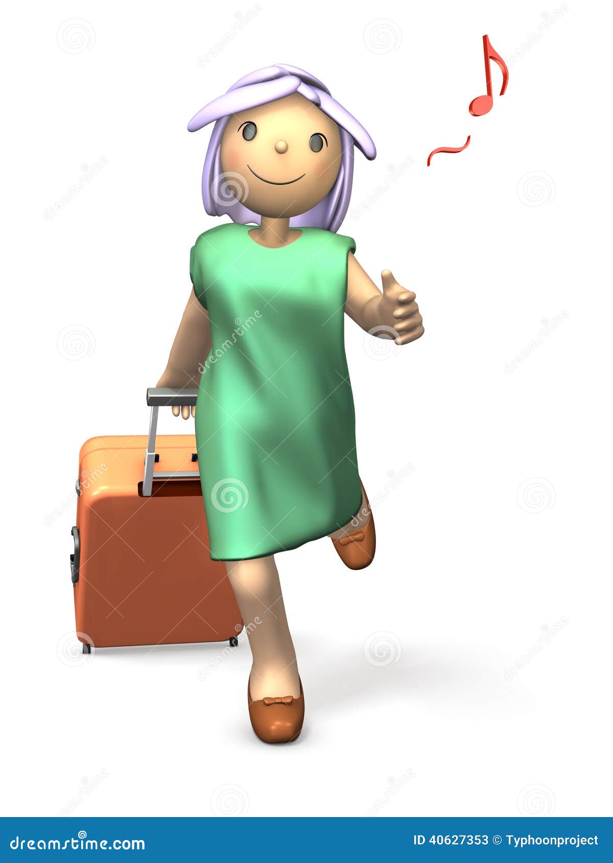 L'inizio Del Viaggio Di Divertimento Illustrazione di Stock ...