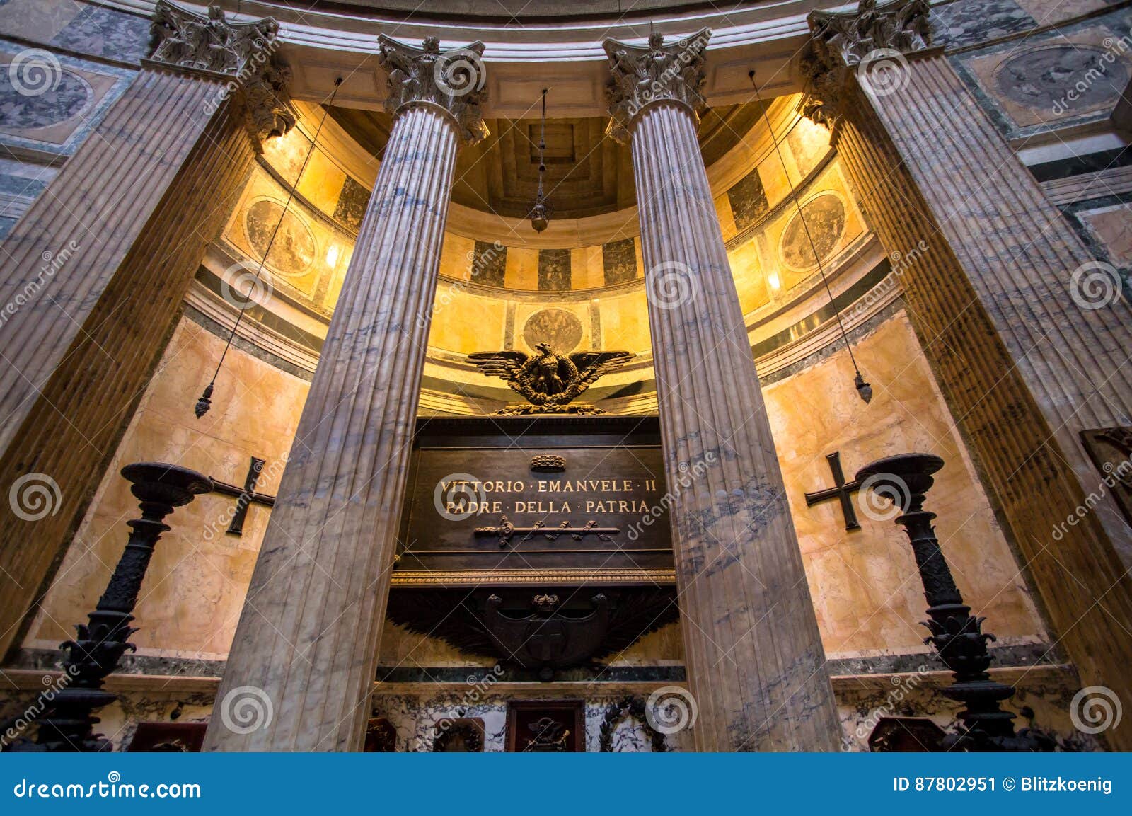 L'intérieur Du Panthéon, Rome Photo éditorial - Image du fléau ...