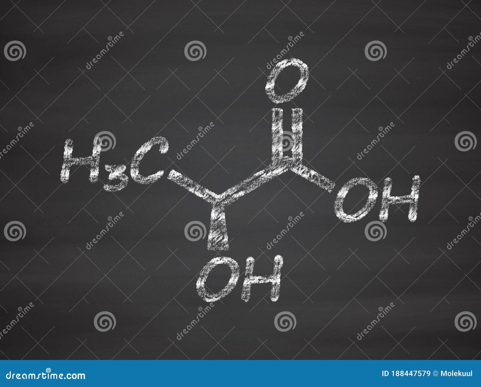 Polylactic Acid PLA, Polylactide Bioplastic, Chemical Structure ...