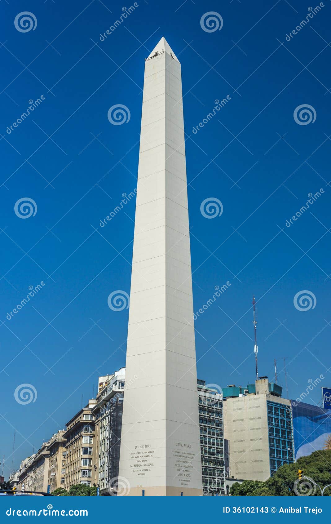 L'obélisque (EL Obelisco) à Buenos Aires. Photo stock éditorial - Image ...