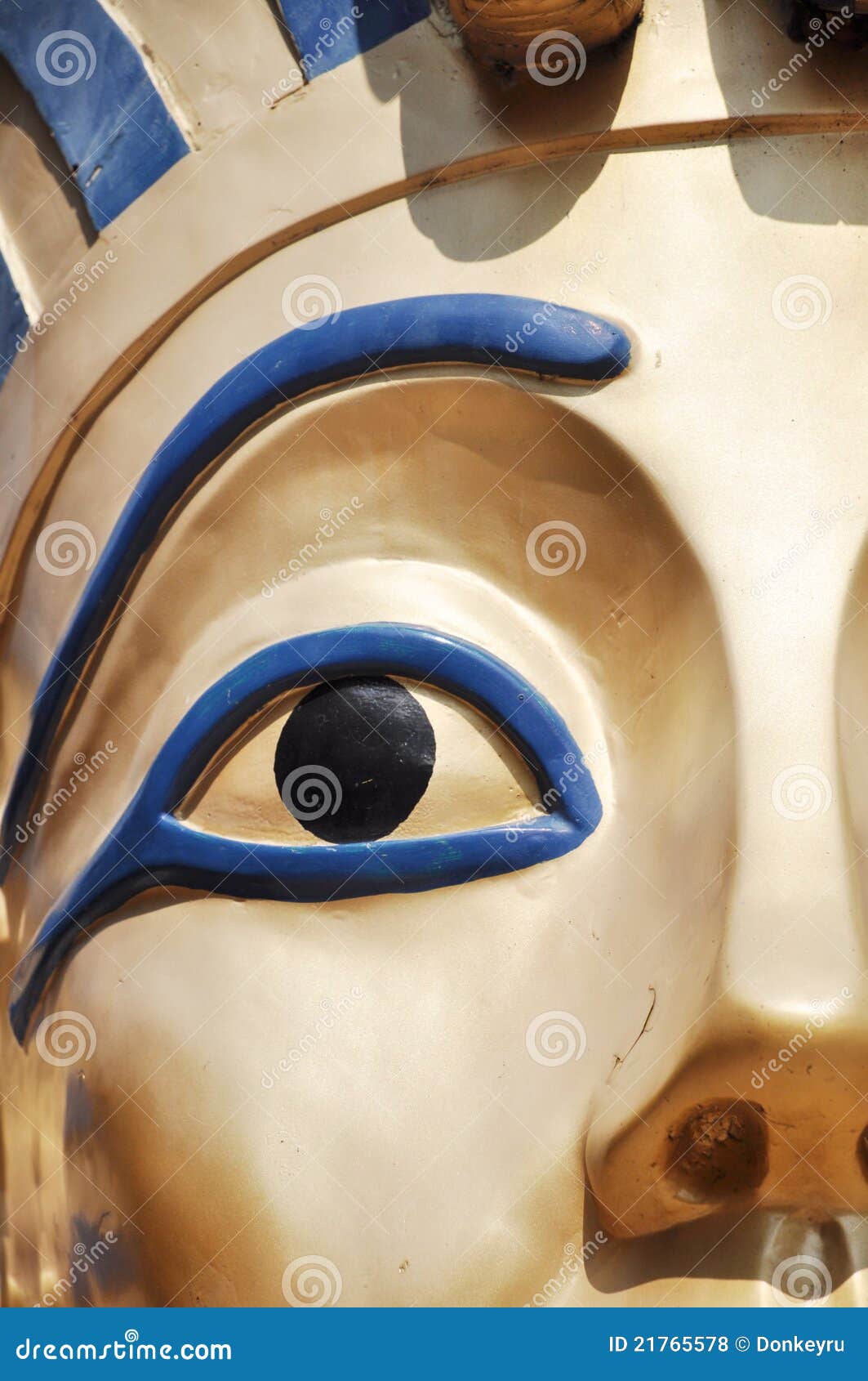 L'oeil de pharaon photo stock. Image du fond, egypte - 21765578