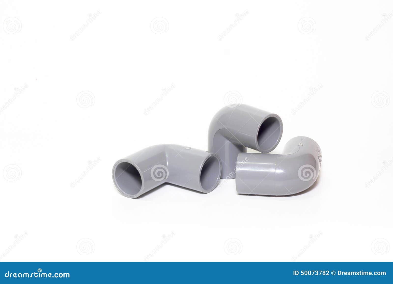L Shape of PVC Spare Part for Pipelines Stock Photo - Image of diameter ...