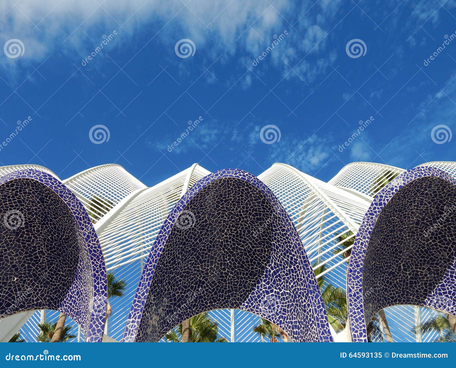 L'Umbracle - Valencia imagen editorial. Imagen de paisaje - 64593135