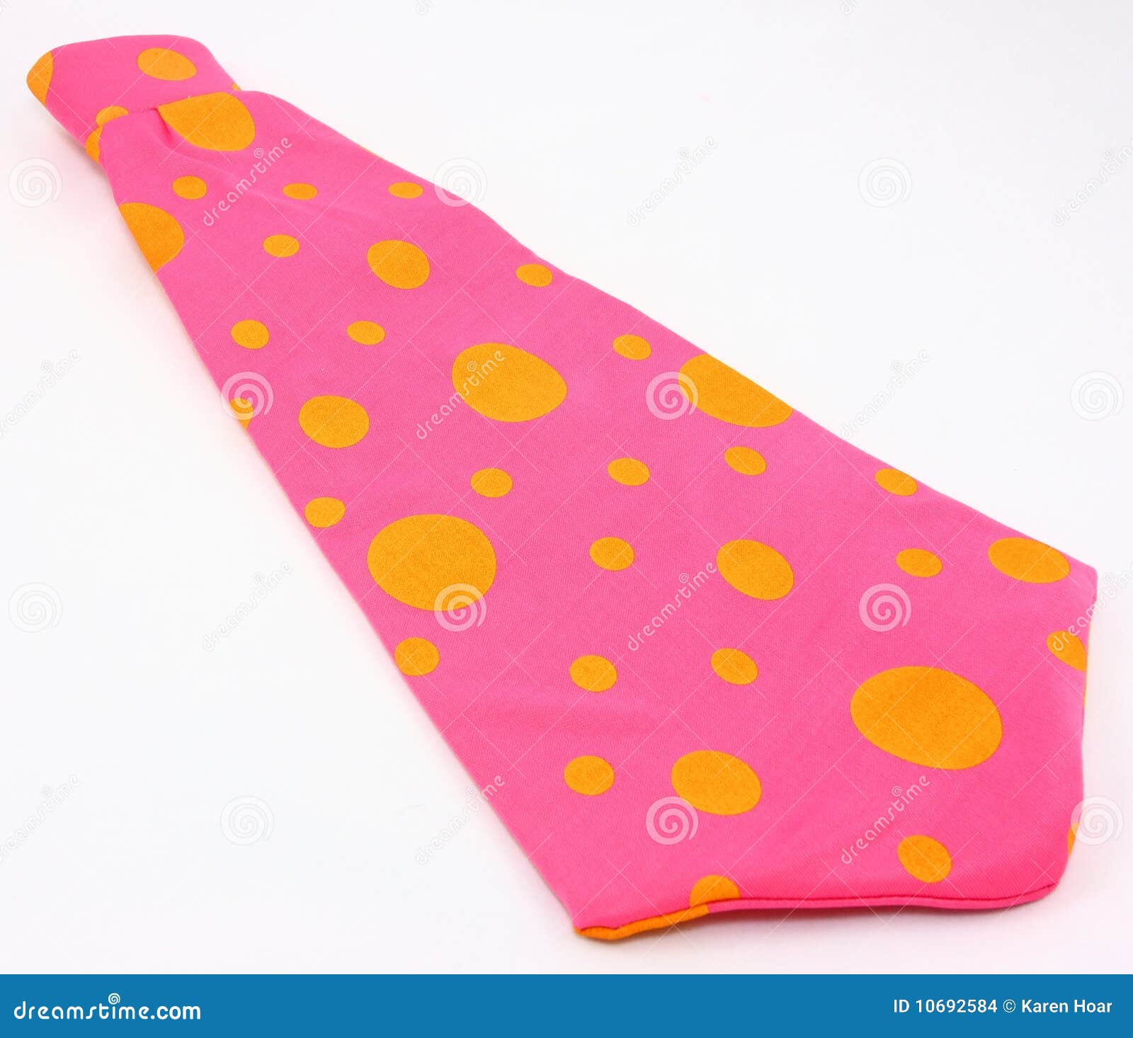 Laço Cor-de-rosa E Amarelo Do Palhaço Foto de Stock - Imagem de roupa ...