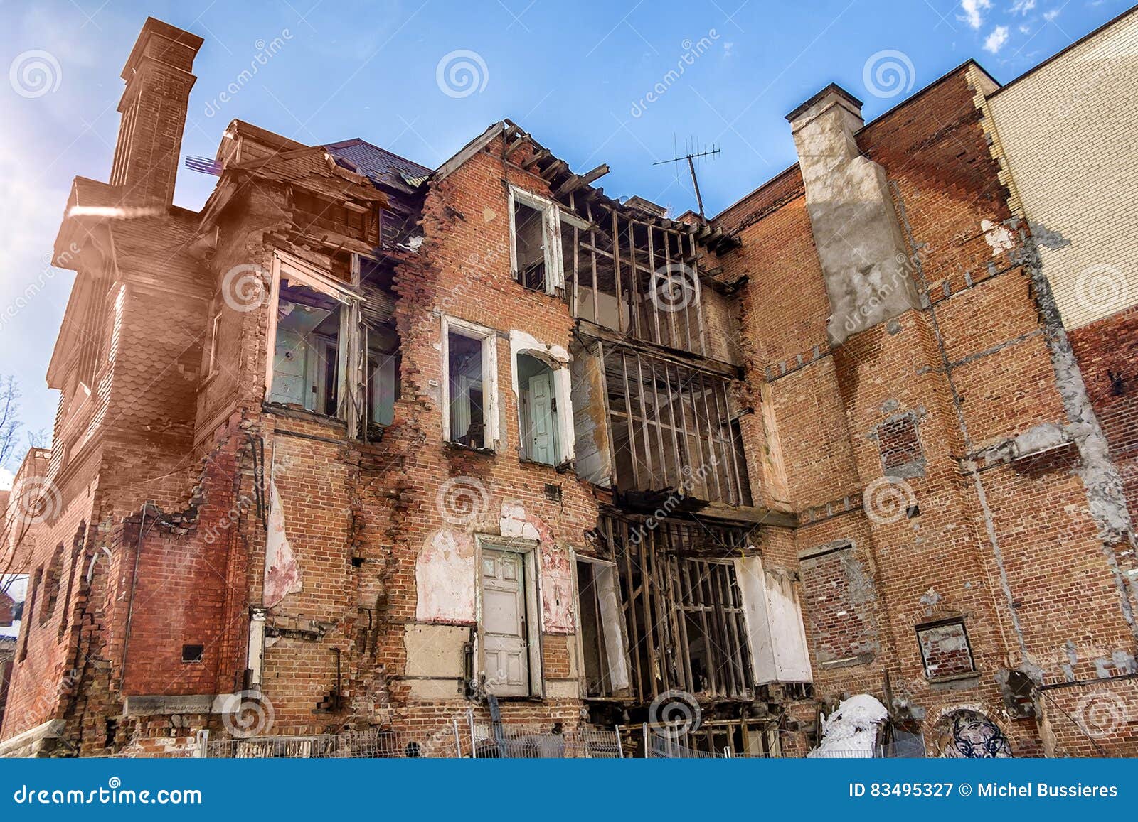 La Agonía De La Mansión De Redpath Fotografía editorial - Imagen de ...