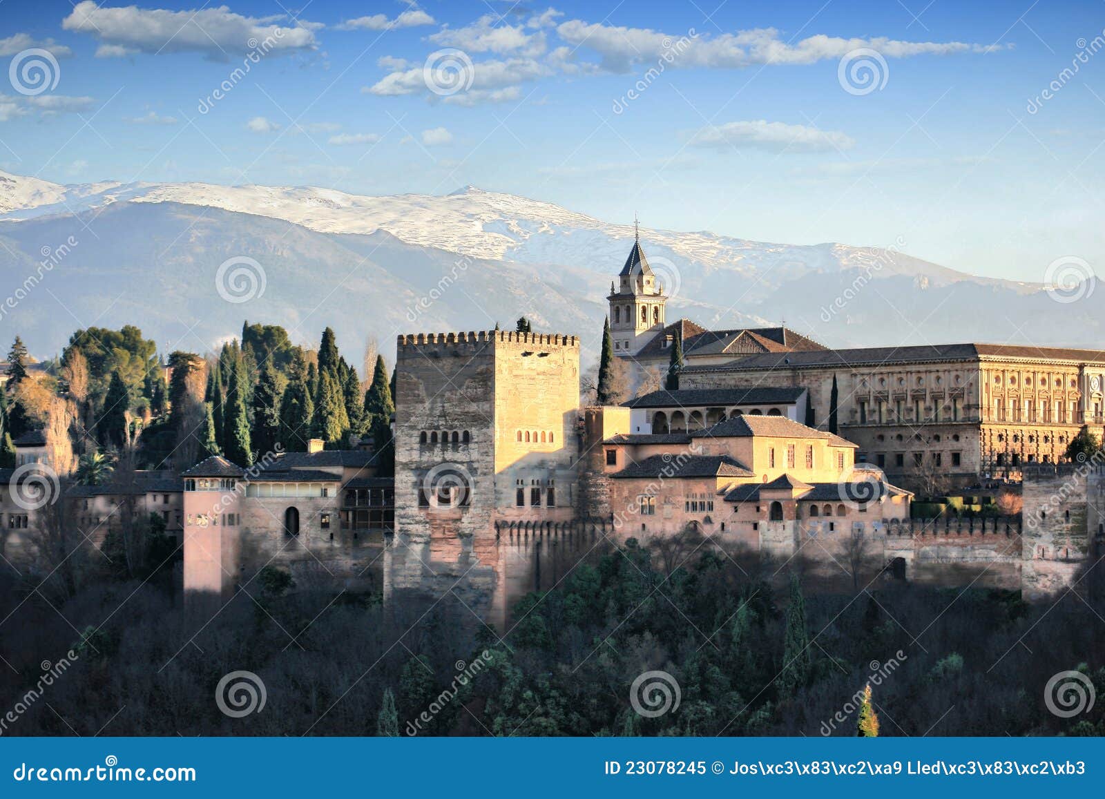 La Alhambra stock image. Image of conservation, church - 23078245