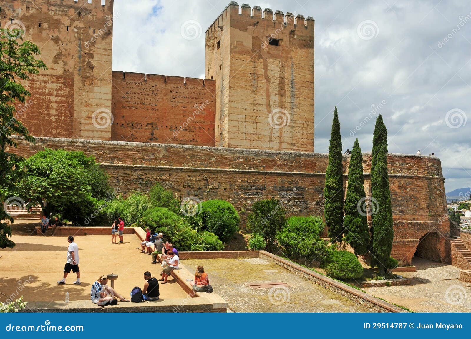 La Alhambra in Granada, Spain Editorial Photography - Image of citadel ...