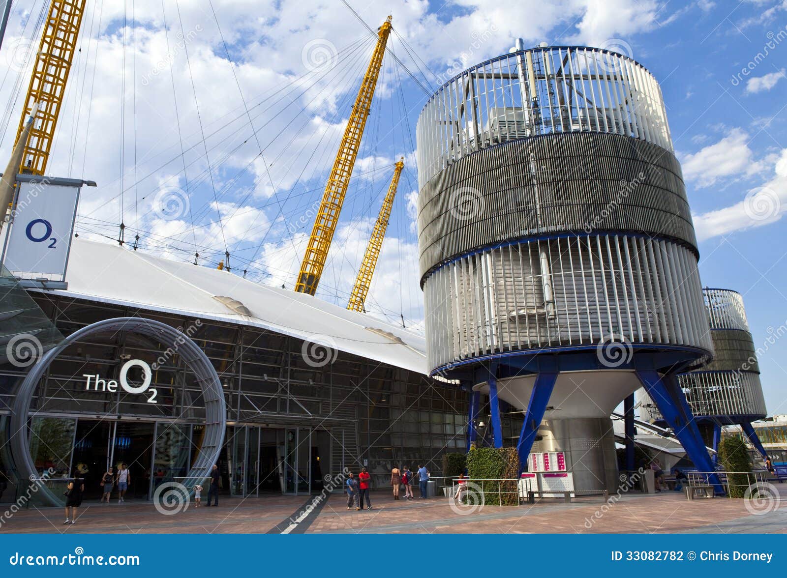 La Arena O2 (Millennium Dome) En Londres Fotografía editorial - Imagen ...