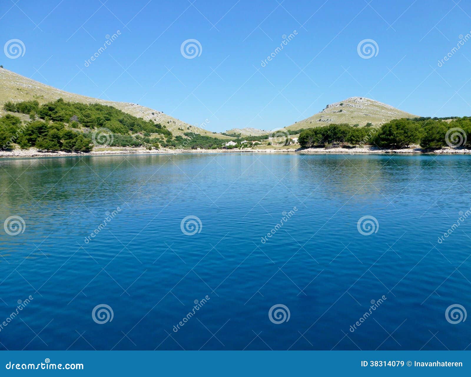 La baia croata di Statival immagine stock. Immagine di naturalizzato ...
