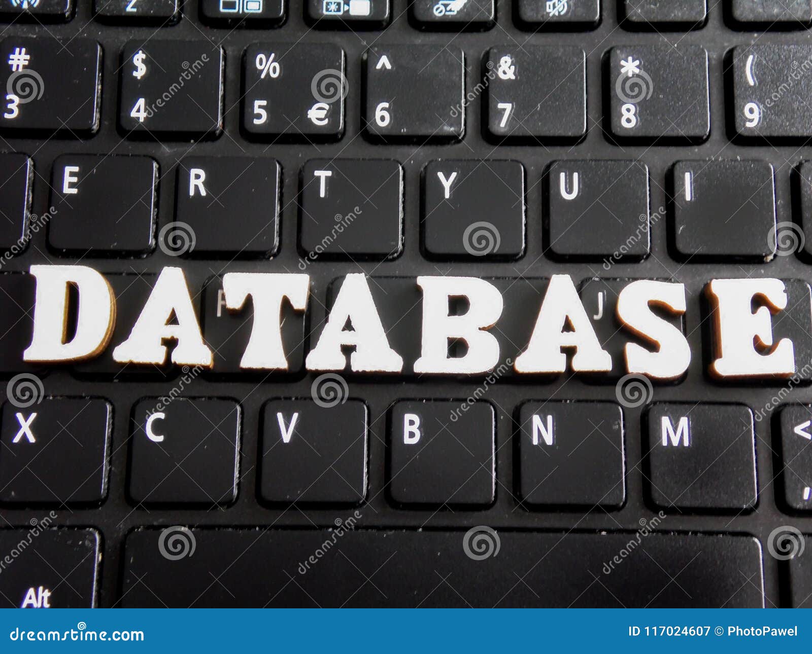 La Base De Datos De La Palabra Imagen de archivo - Imagen de internet ...