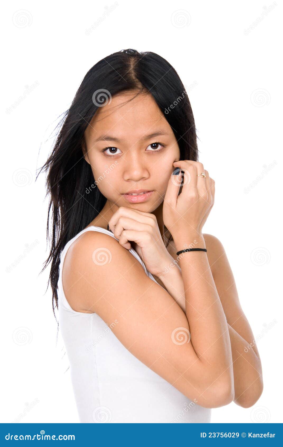 La Belle Fille Vietnamienne Image stock - Image du fond, fuselage: 23756029