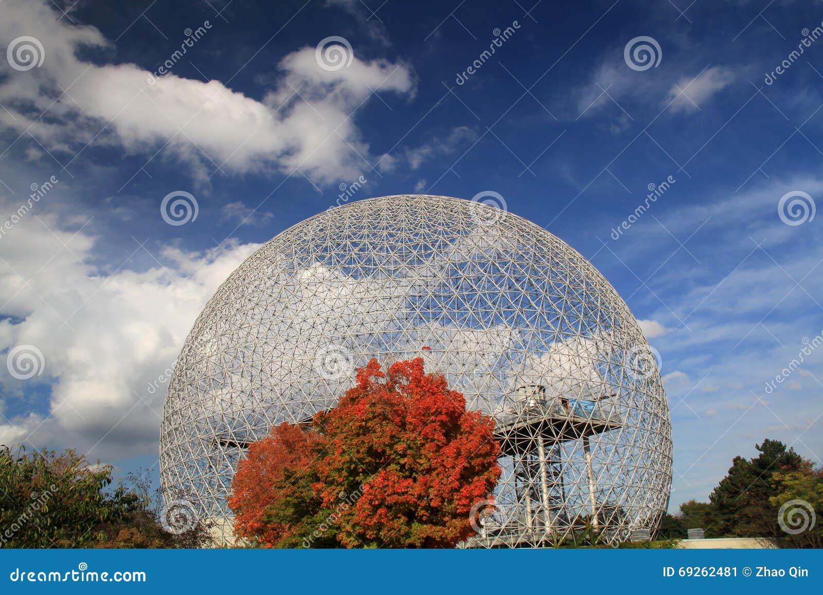 La-biosfeer in Montreal stock afbeelding. Image of canada - 69262481