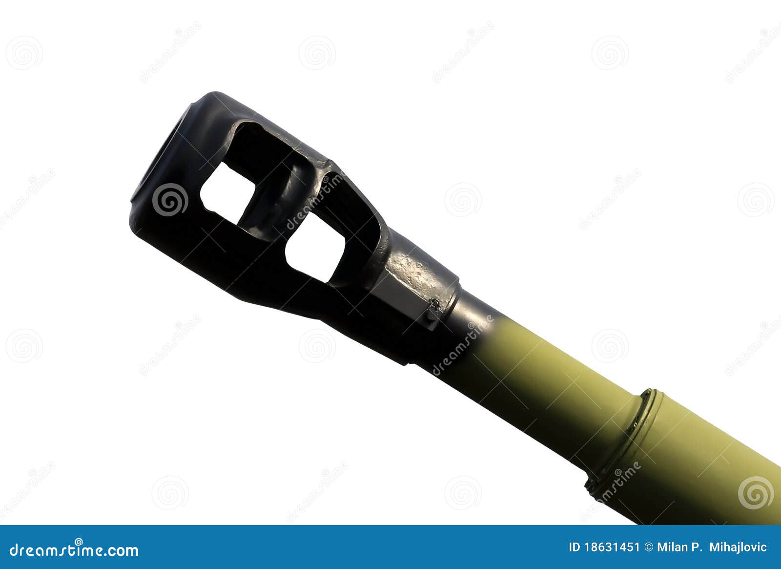 La Bouche Des Tubes De Canon Image stock - Image du pouvoir, noir: 18631451