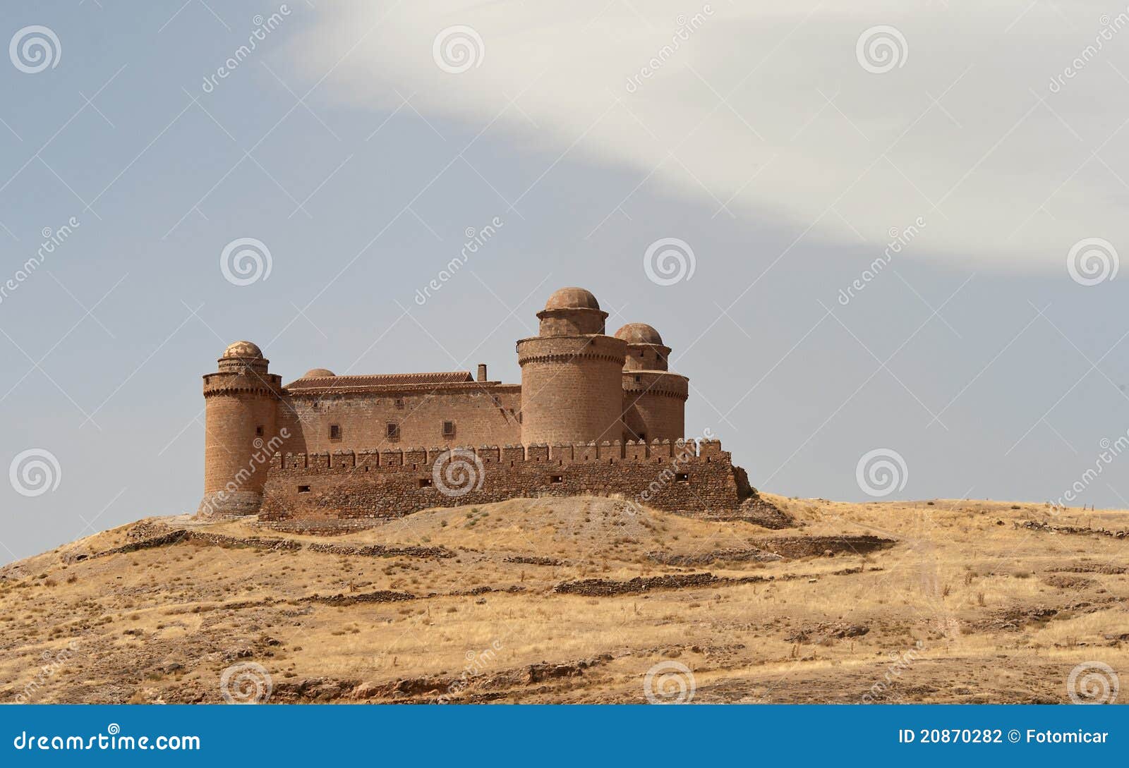 La Calahorra Castle Spain stock photo. Image of andalusia - 20870282