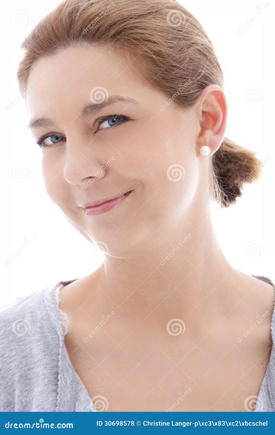 La cara de la mujer foto de archivo. Imagen de sano, muchacha - 30698578