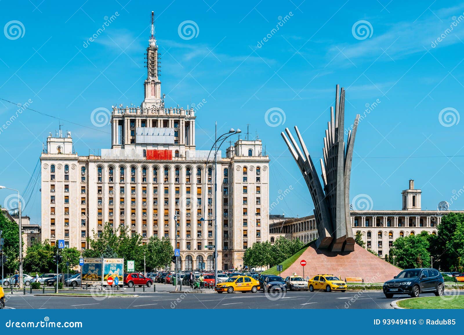 La Casa De Presei Libere De La Casa Del Libre Clava Bucarest Foto ...