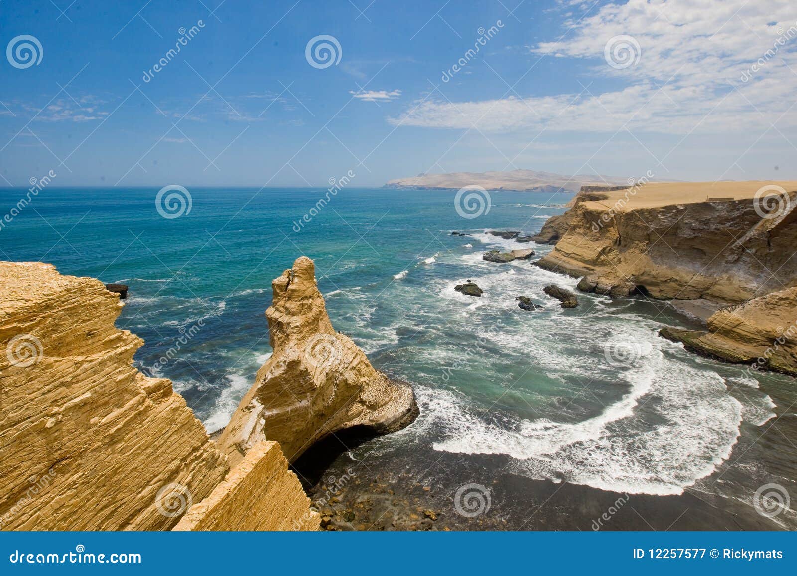 Paracas Bay, Peru Stock Photo | CartoonDealer.com #12257526