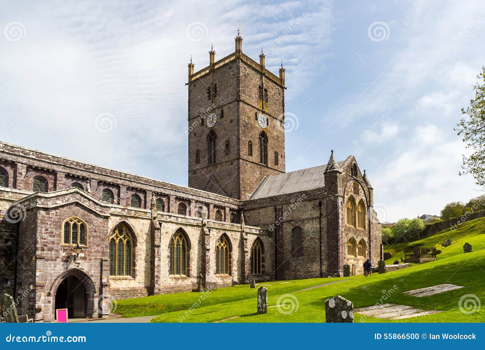 La Cattedrale Di St David, Galles Fotografia Stock - Immagine di ...