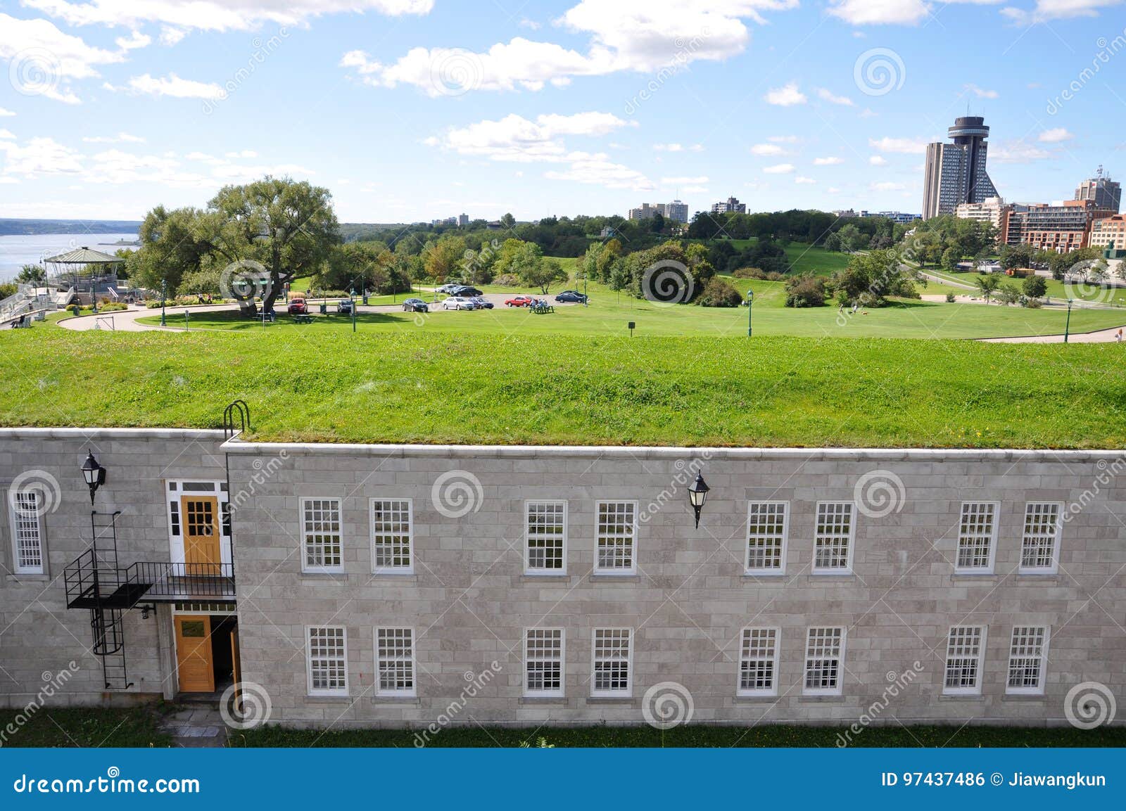 La Citadelle De Quebec, La Ciudad De Quebec Foto de archivo - Imagen de ...