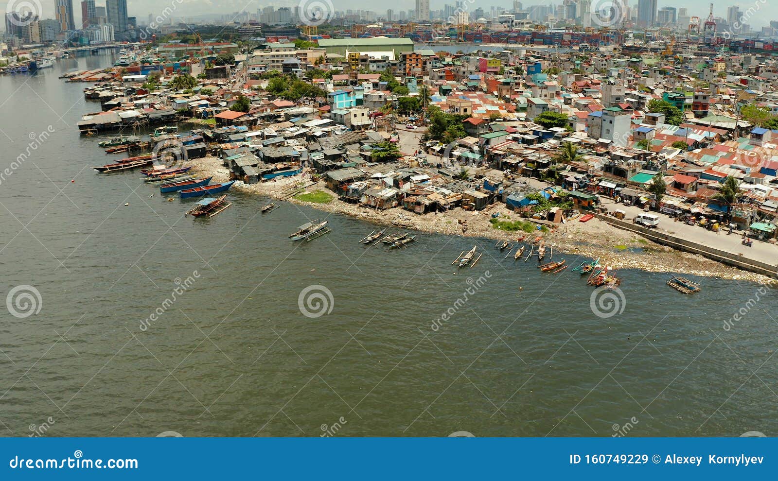 La Ciudad De Manila, La Capital De Filipinas Imagen de archivo - Imagen ...