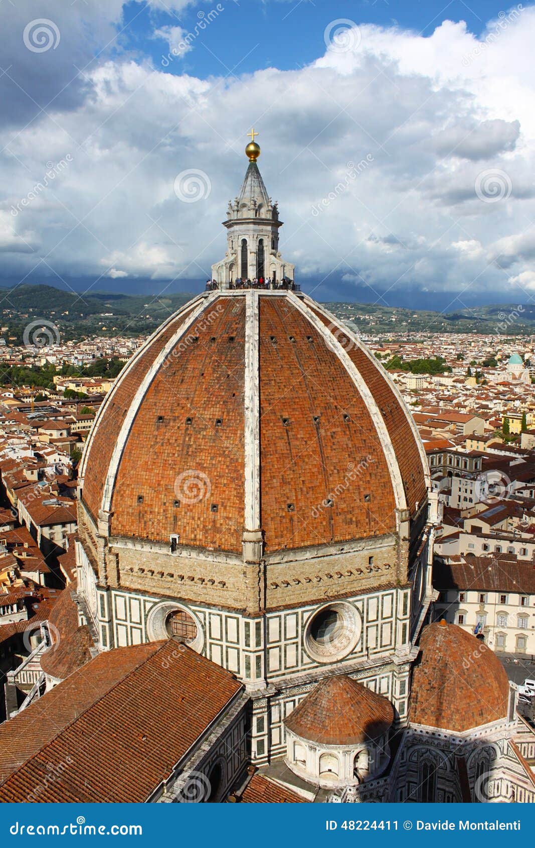 La Coupole De Brunelleschi - Florence Dome Image stock - Image du ...