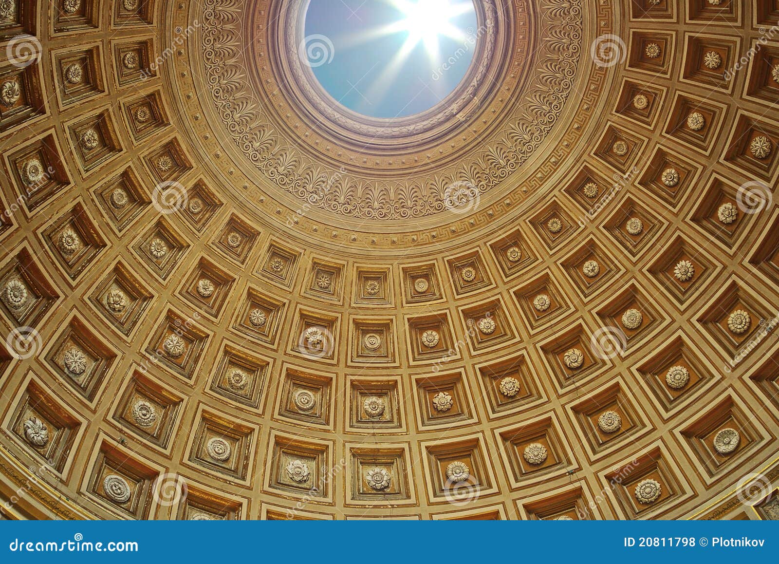 La Cupola Del Panteon, Roma Fotografia Stock Editoriale - Immagine di ...