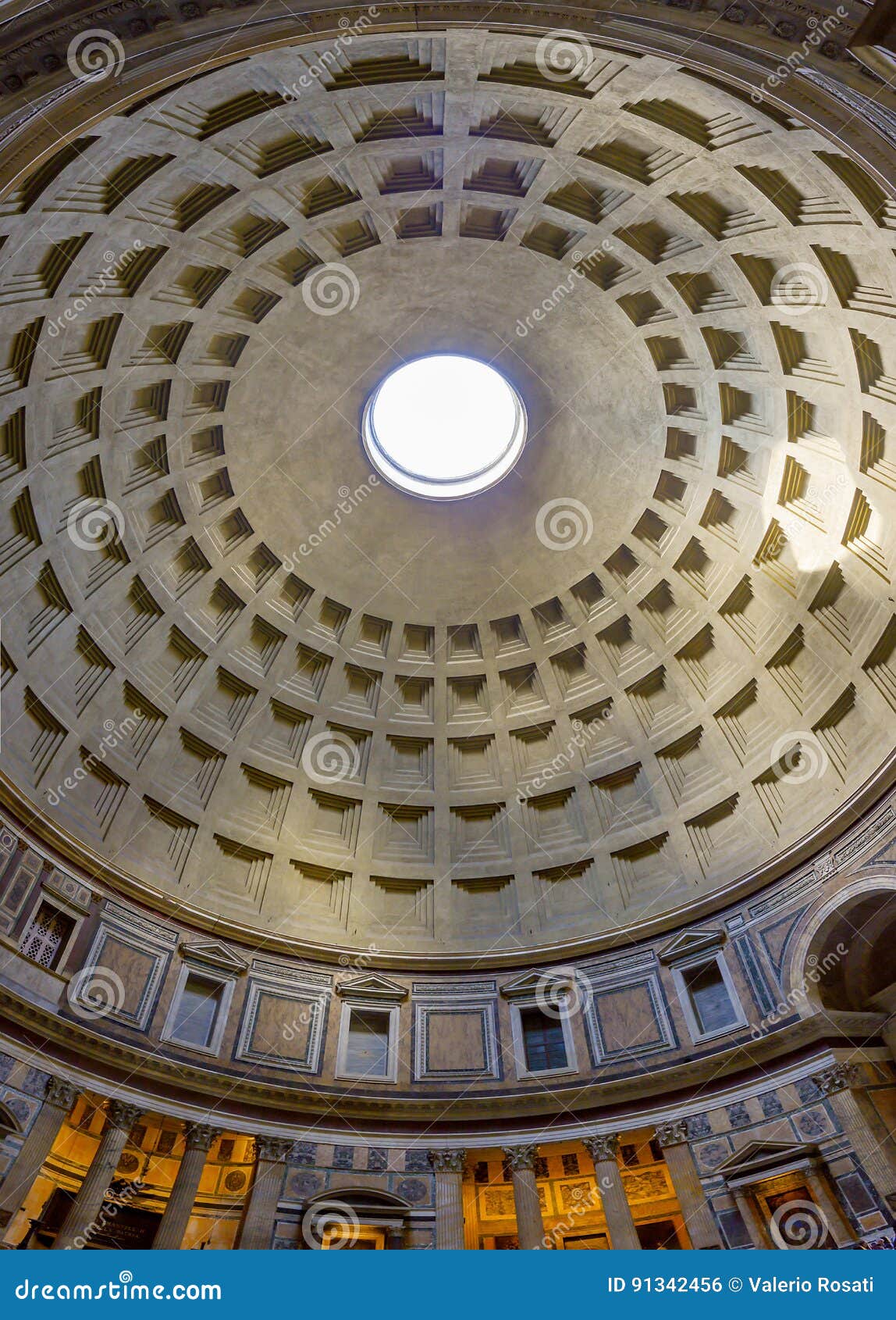 La Cupola Romana Del Panteon Fotografia Editoriale - Immagine di ...