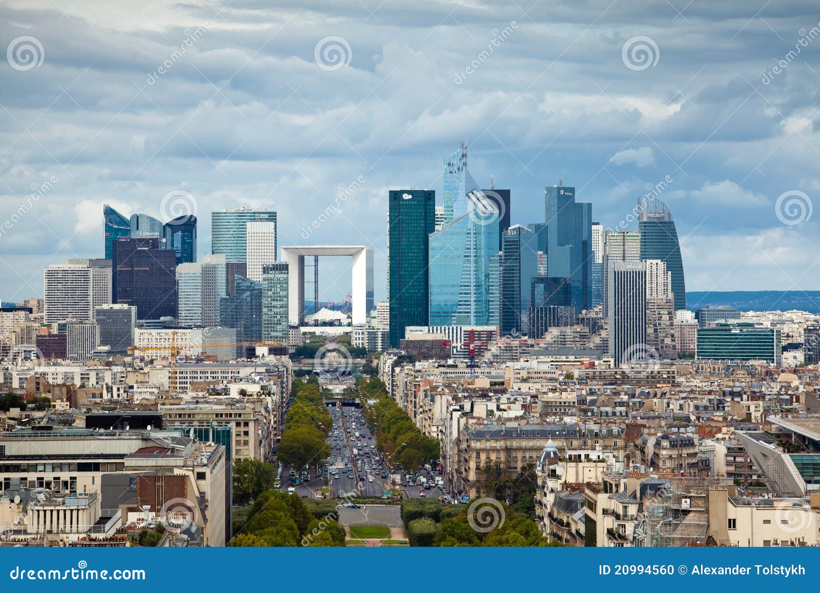 La Defence , Paris editorial image. Image of defance - 20994560