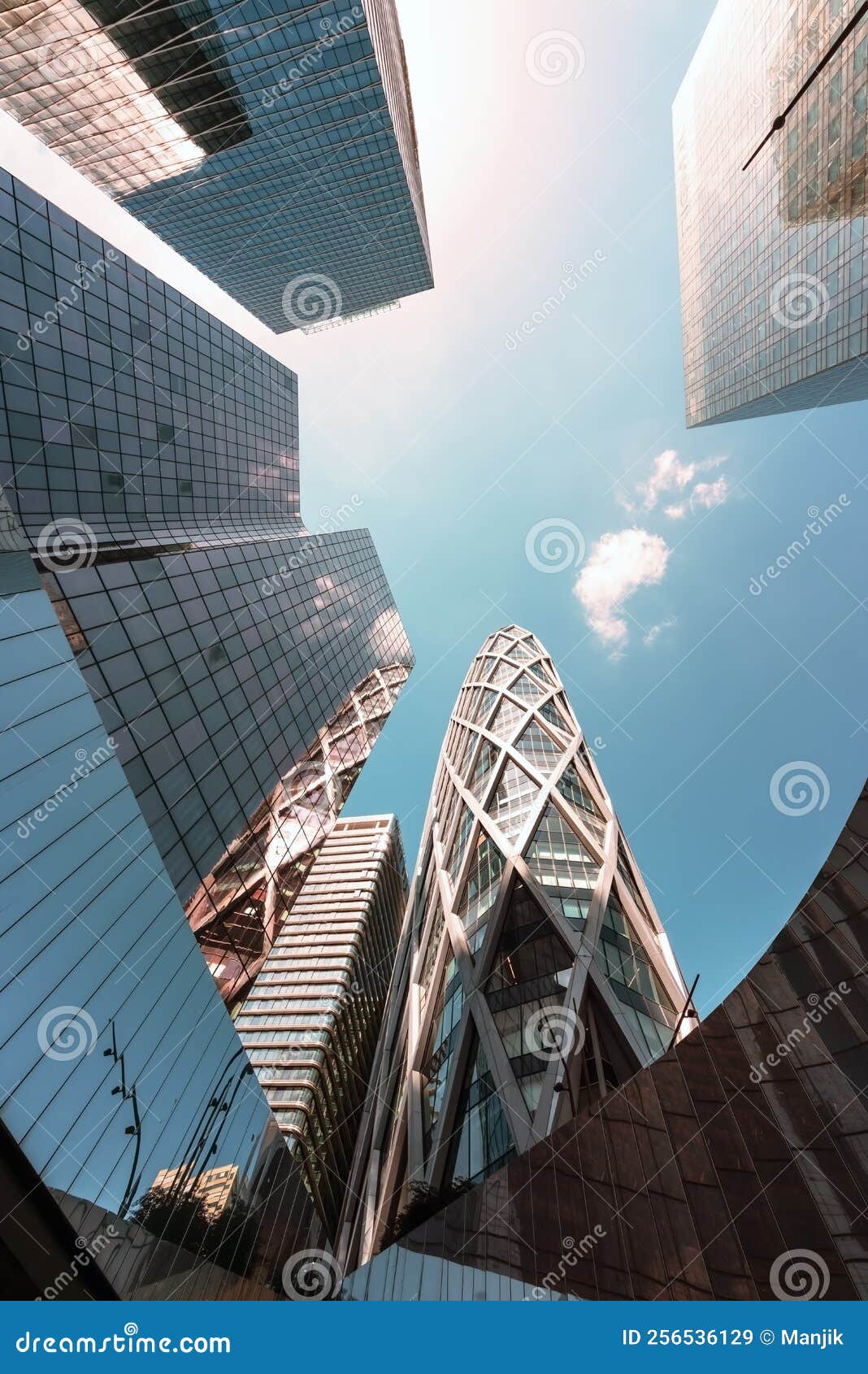 La Defense in West Paris stock image. Image of architecture - 256536129
