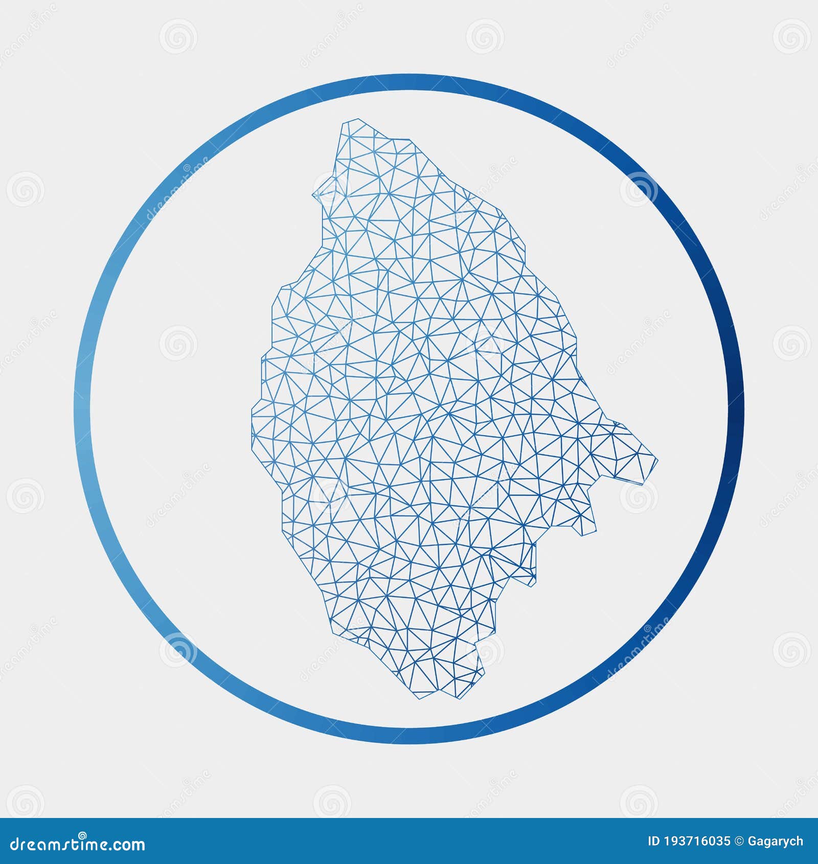 La Digue icon. stock vector. Illustration of abstract - 193716035