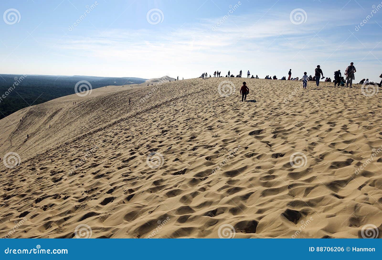 La Duna De Pilat En Francia Foto editorial - Imagen de océano, alto ...