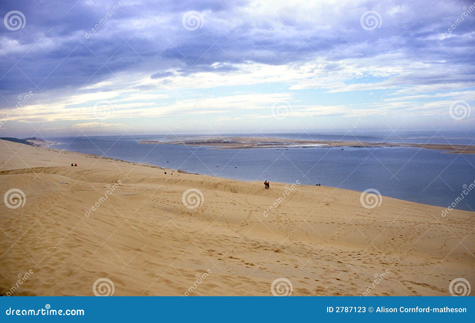 La Dune Du Pyla stock image. Image of dusk, europe, ocean - 2787123