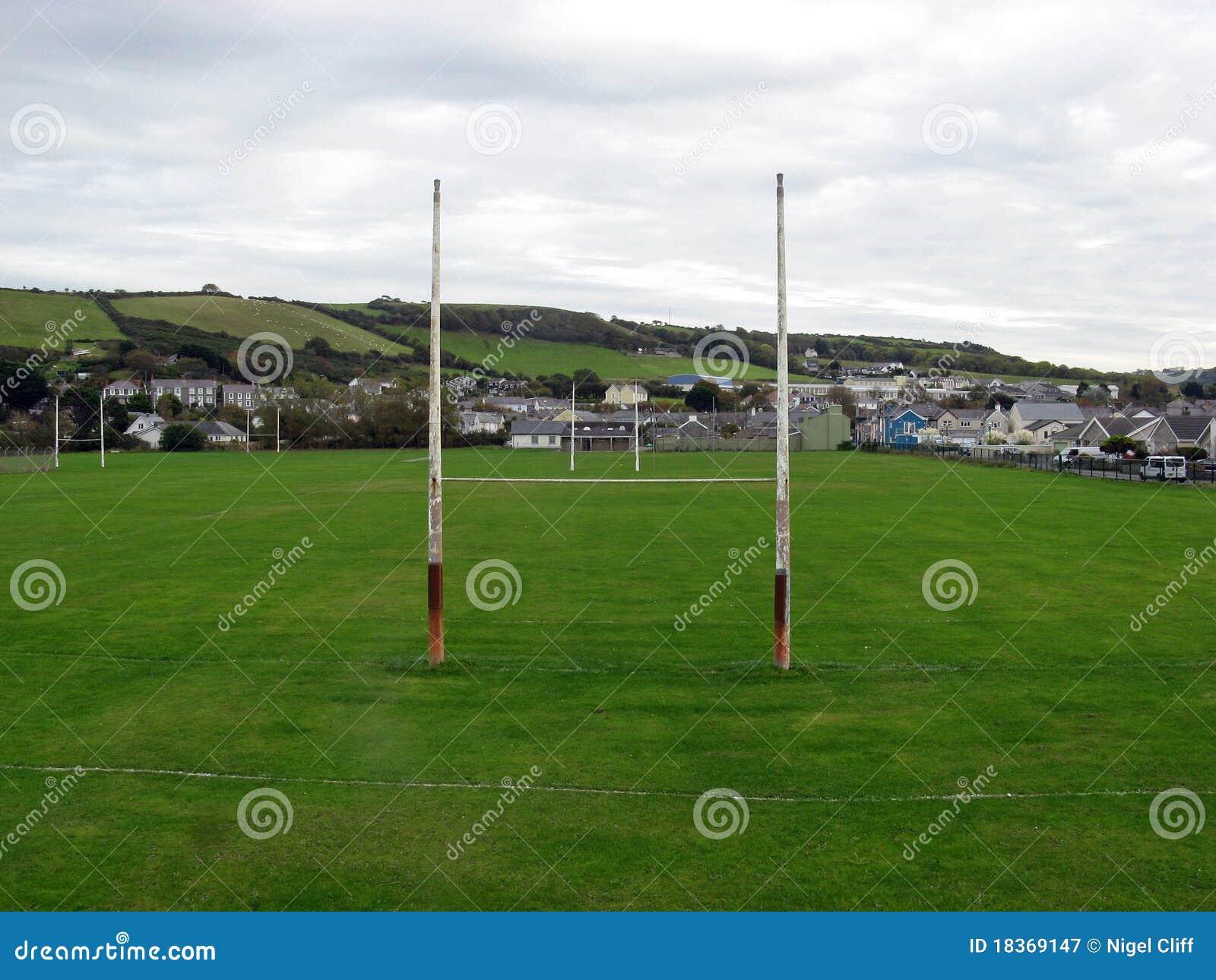 La echada imagen de archivo. Imagen de sindicato, hierba - 18369147