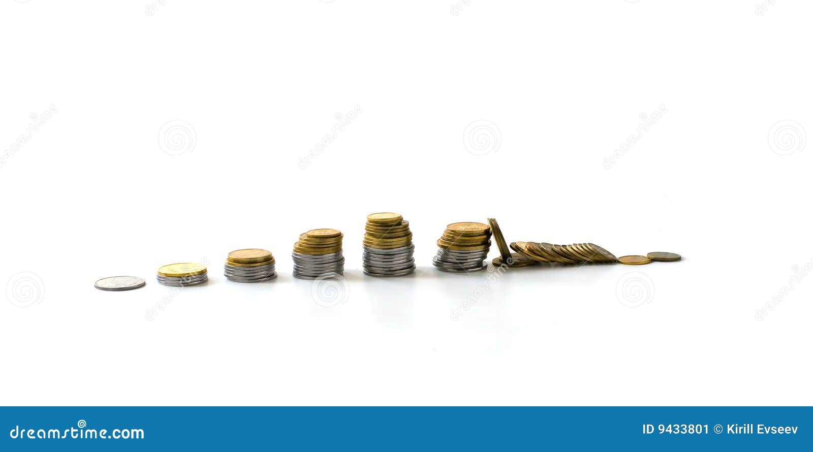 La economía baja abajo imagen de archivo. Imagen de resplandor - 9433801