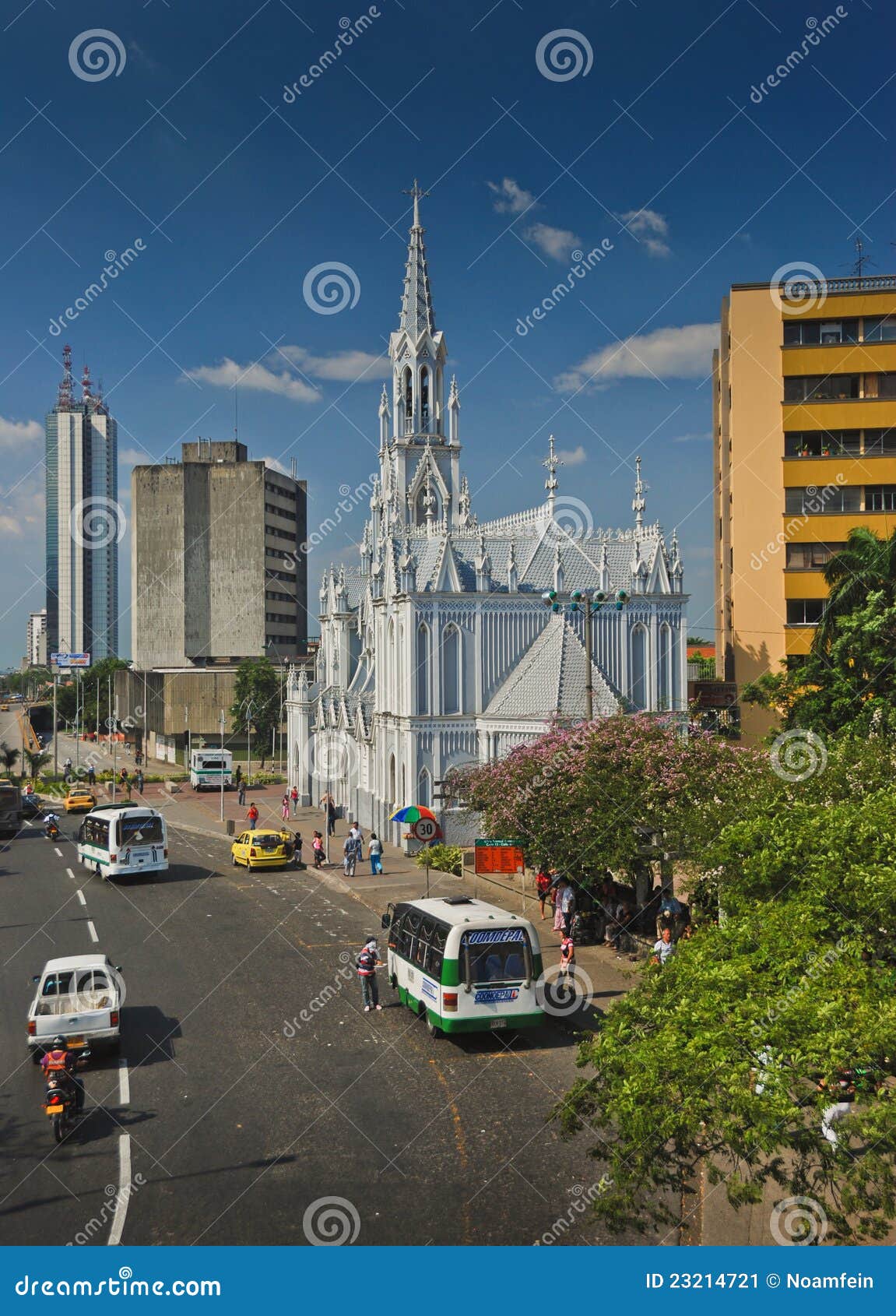 La Ermita Church, Downtown Cali - Colombia Editorial Photo - Image of ...