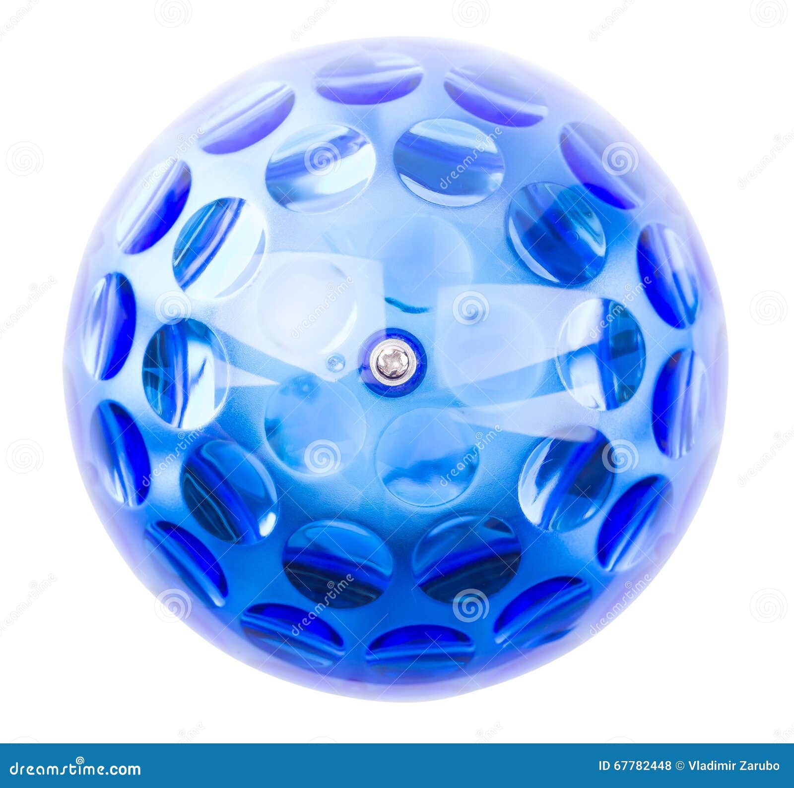 La Esfera Brillante Para Un Disco Foto de archivo - Imagen de azul ...