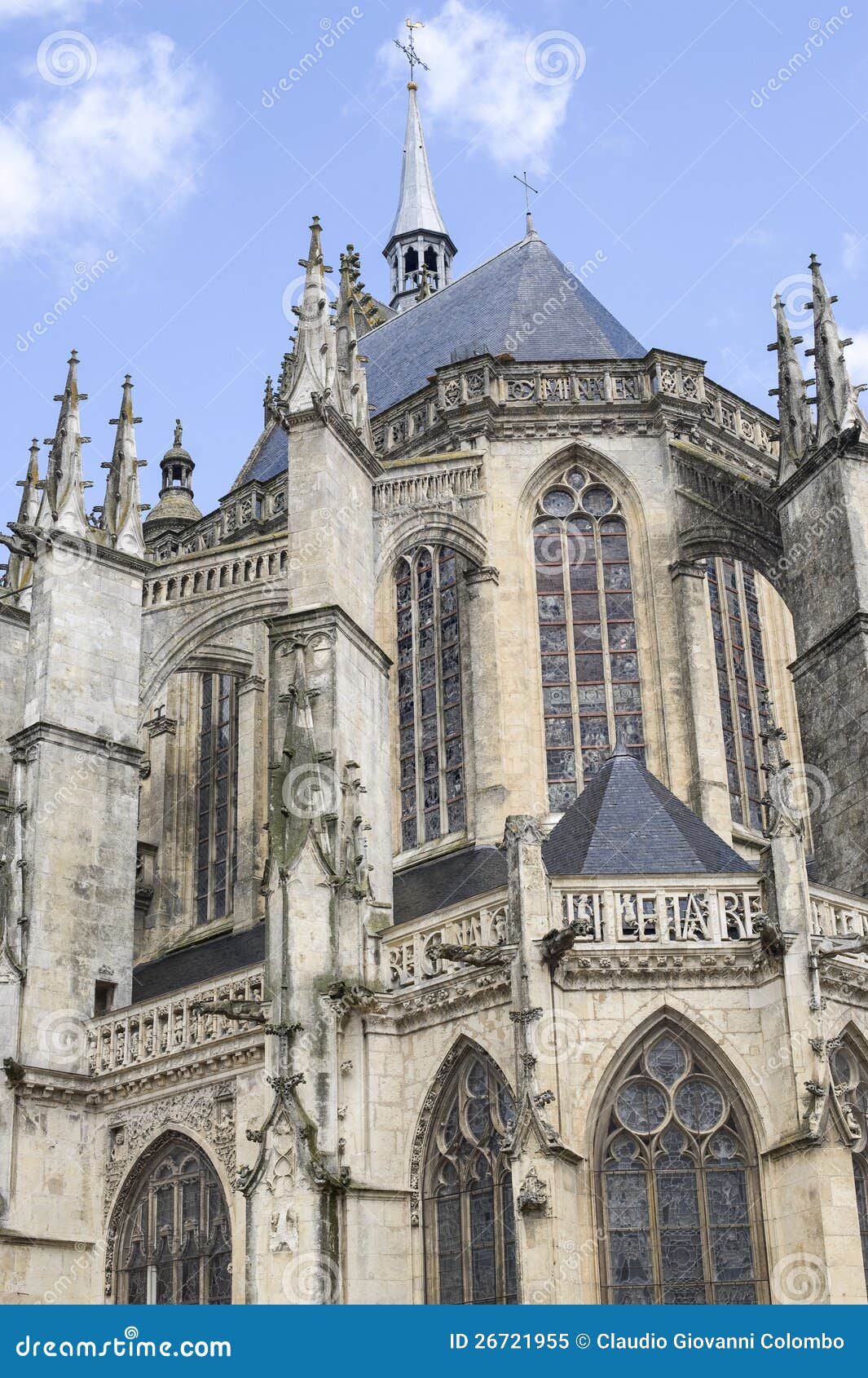 La Ferte-Bernard stock image. Image of exterior, pays - 26721955