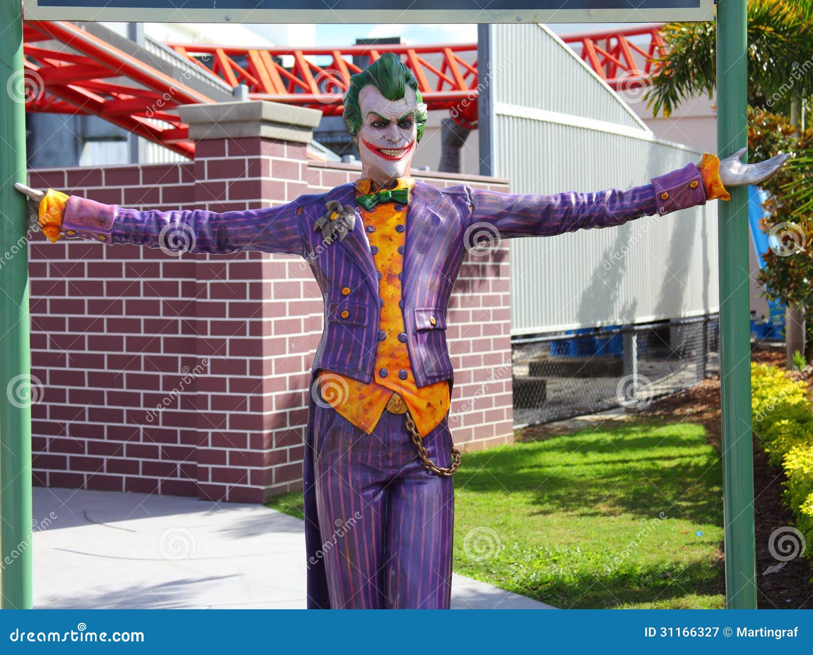 La figura del comodín fotografía editorial. Imagen de maniaco - 31166327